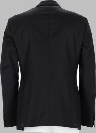 Giorgio Armani Single-Breasted Virgin Wool Pant Suit - Gray