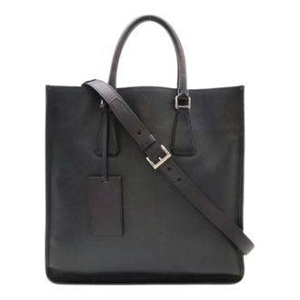 Prada Pre-owned Vintage Tote Bag - - Pre-owned - Damen - Blau - ONE SIZE