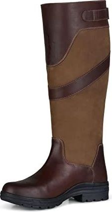 Horze Bottes imperméable Campagne pour Femme Waterford, Marron, 38
