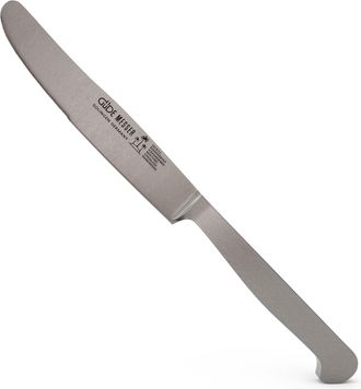 Gude Solingen - Tafelmesser geschmiedet, 12 cm, Ganzstahl, KAPPA, Handmade Germany, Silber