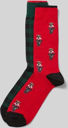 Ralph Lauren Socken aus Baumwoll-Mix im 2er-Pack