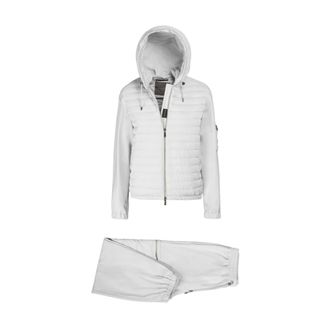 Moorer Femme, Combinaisons et Ensembles, Blanc, Taille: 36 FR Pretty Tuta-Osj
