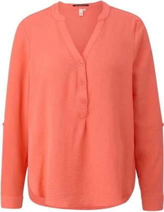 s.Oliver Damen, Blusen & Hemden, Orange, 2XLGröße