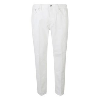 Dondup Homme, Jeans, Blanc, Taille: W33 Brighton Carrot Jeans