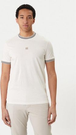 A|X Armani Exchange T-Shirt XM002451 AF10356 U1074 Beige Regular Fit