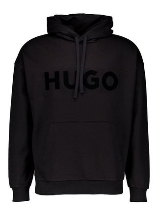 HUGO BOSS Herren Pullover schwarz Logo und Motiv