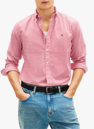 Tommy Hilfiger Chemise ray&eacute;e en coton