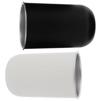 BESPORTBLE 2 St&uuml;ck Unzerbrechlicher Edelstahl Zahnputzbecher f&uuml;r Doppelwandiger Badezimmer Trinkbecher und Zahnb&uuml;rstenhalter Kompakt Platzsparend f&uuml;r Reisen und 