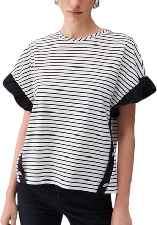 Liu Jo Femme, Tops, Noir, Taille: 38 FR Wa6496.2