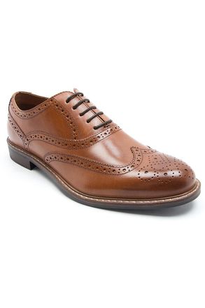 Thomas Crick Red Tape Herren Cardew Brogues, Braun (Tan 0), 41 EU
