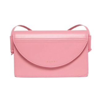 Marni Femme, Sacs, Rose, Taille: ONE Size Mini Sac Bandouli&egrave;re