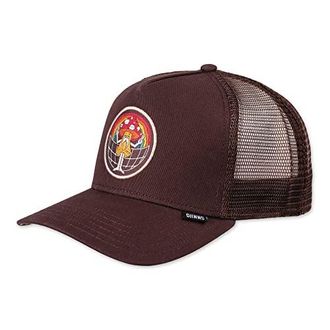 Djinns Peace & Harmony Brown HFT Trucker Cap - One-Size
