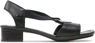 Rieker Sandalen 62662-01 Schwarz