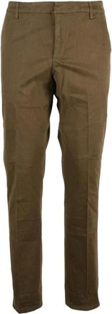 Dondup Homme, Pantalons, Vert, Taille: W40 Gaubert Chinos