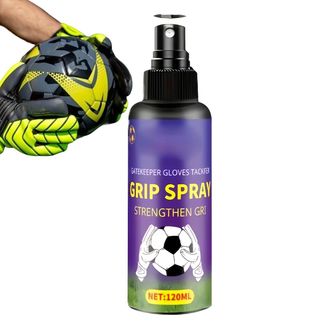 Generico Torwarthandschuhe Spray - 120 ml Haftkleber f&uuml;r Fu&szlig;ballhandschuhe | Traktionsspray f&uuml;r &Uuml;bungsspiele, Liga-Spiele, Spielfeld, Outdoor