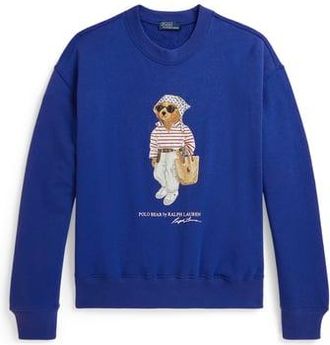 Polo Ralph Lauren Pull &agrave; motif en coton m&eacute;lang&eacute;