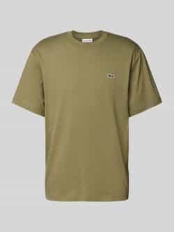 Lacoste T-Shirt mit Label-Patch