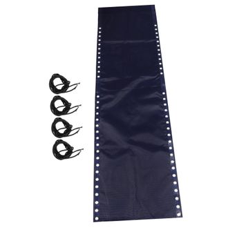 NUOBESTY Outdoor Ersatzbezug f&uuml;r Liegestuhl Atmungsaktives Strapazierf&auml;higes Schnell Trocknendes Material Wetterfest Robustes Reparaturstoff Garten Strandliege