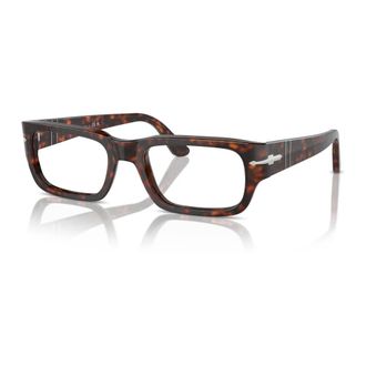Persol unisex, Accessoires, Brun, Taille: 55 MM Monture de Lunettes Havana