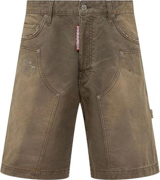 Dsquared2 Homme, Shorts, Beige, Taille: L Carpenter Shorts