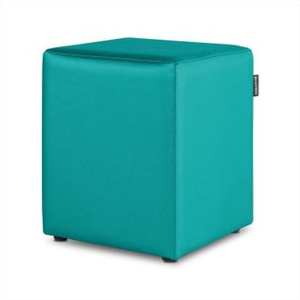 Happers Happers - Pouf Cube Similicuir Turquoise pack 2 unités Turquoise