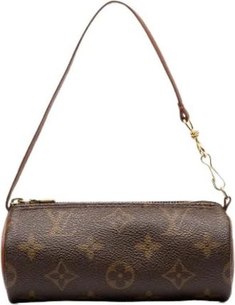 Louis Vuitton Pre-owned Papillon Pochette - Femme - Pre-owned - Brun - Taille: ONE Size