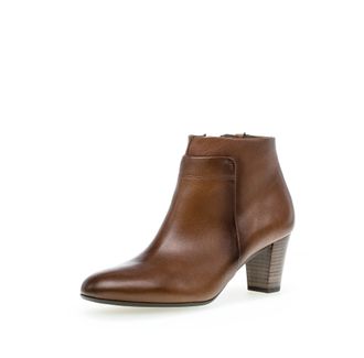 Gabor Damen Ankle Boots | Frauen Stiefeletten | Moderate Mehrweite (G) | knöchelhoch | reißverschluss | Stiefel | Sattel/EF (Micro) | 41 EU - 7.5 UK