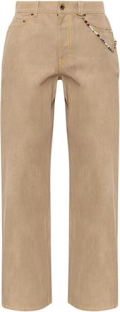 Casablanca Desert Canvas Wide Leg Hose - - Trousers - Damen - Beige - W24
