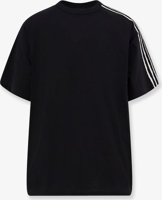 Yohji Yamamoto Re 3S SS cotton T-shirt - ADIDAS Y-3 - gender_Man