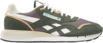 Reebok Unisex Classic Nylon 89 Sneaker, GRIT Green/Trek Grey/Chalk, 37.5 EU