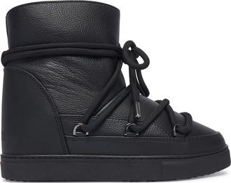 INUIKII Schneeschuhe Inuikii Full Leather Wedge 1001.004.0092 Schwarz