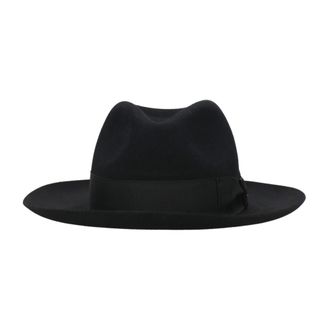 Borsalino Filzhut aus Fell - - Accessories - Herren - Schwarzk - 58 CM