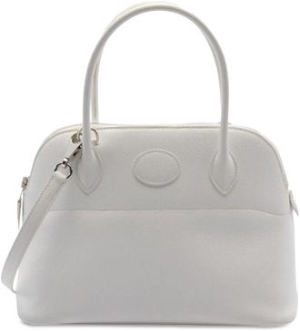 Herm&egrave;s Hobo Bags - Epsom Bolide 27 - Gr. unisize - in Wei&szlig; - f&uuml;r Damen