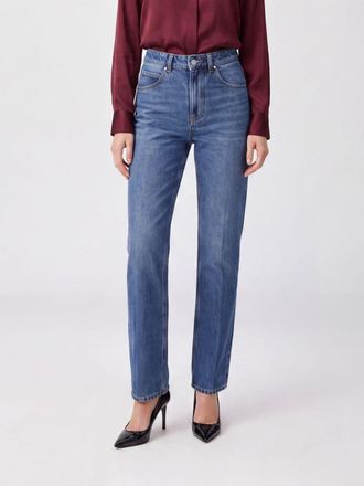 Victoria Beckham Jeans Damen Farbe Denim