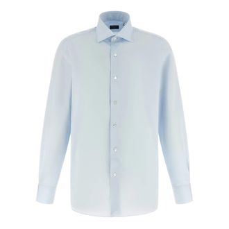 Finamore Napoli Hemd - - Shirts - Herren - Blau - M