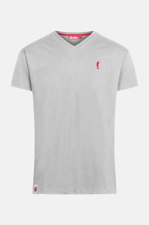Derbe Derbe Basic Kippes Herren T-Shirt Grey Grau