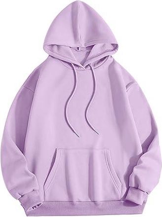 Generic Blouse avec pull femme 2 en 1 - Sweat à capuche amusant pour couple - Unisexe - Surdimensionné - Décontracté - Manches longues - Pull - Coupe ample - 