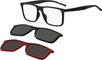 HUGO BOSS Homme, Accessoires, Noir, Taille: 56 MM HG 1331/G/Cs2 Optical Frame with Clip-On