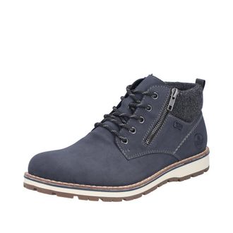 Rieker Herren Schn&uuml;rstiefel 38409-14 blau Gr. 45