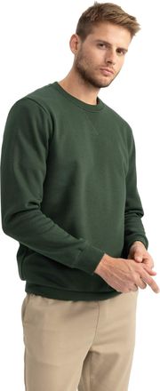 DeFacto Herren Sweatshirts - Bequeme Sweatshirt Herren Pullover Regular Fit