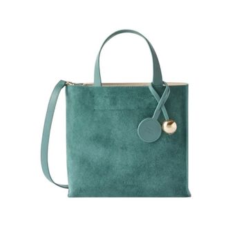 Furla Sac cabas Divide It - Femme - Sacs - Vert - Taille: ONE Size