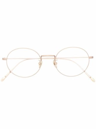 Giorgio Armani lunettes de vue &agrave; monture ronde