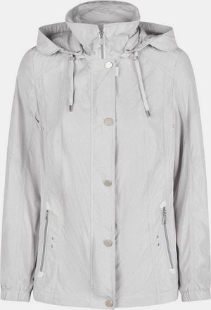 Barbara Lebek Outdoorjacke &Uuml;bergangsjacke, Fr&uuml;hlingsjacke oder Damenjacke mit abnehmbarer Kapuze