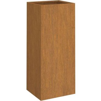 vidaXL Jardinière 32x27,5x75 cm acier corten