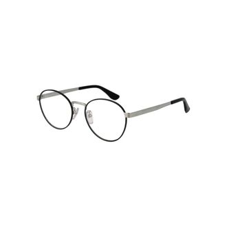 BMW Schwarze Metall Runde Optische Rahmen - - Accessories - Herren - Grau - ONE SIZE