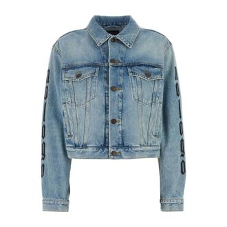 Balenciaga Damen, Jacken, Blau, SGr&ouml;&szlig;e