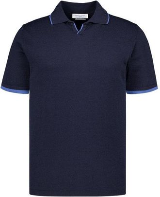 Daniele Fiesoli Herren Polo-Shirt blau