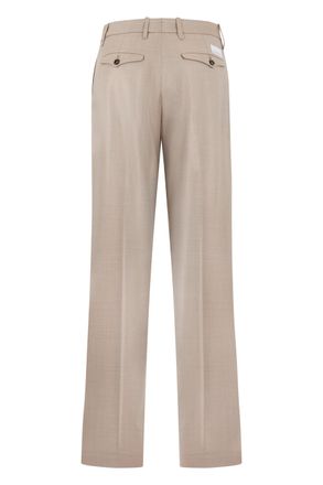 Nine In The Morning Womens Trousers Ivory Wool Trouser Suits