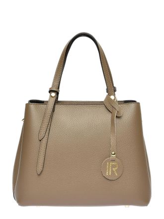 Isabella Rhea Beige Rindsledertasche