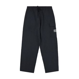 Pleasures Rescue Plissierte Cargo Hose Schwarz - - Trousers - Herren - Schwarzk - L